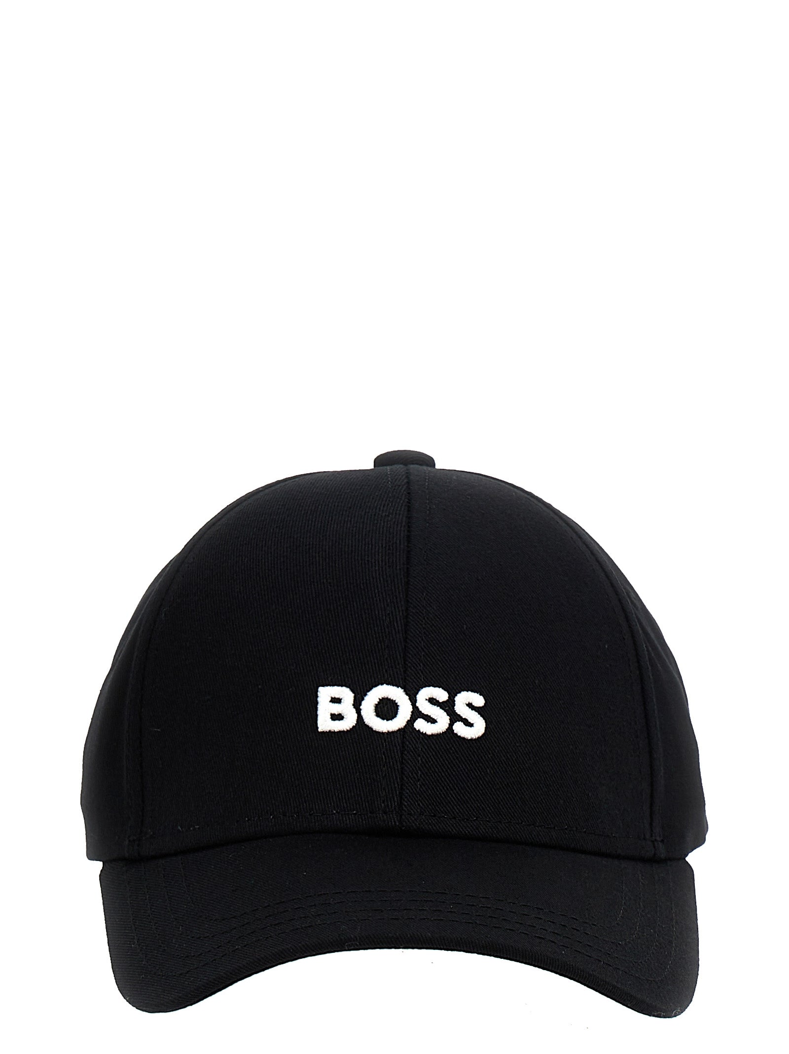 Hugo Boss Logo Embroidery Cap Hats Black | Wanan Luxury